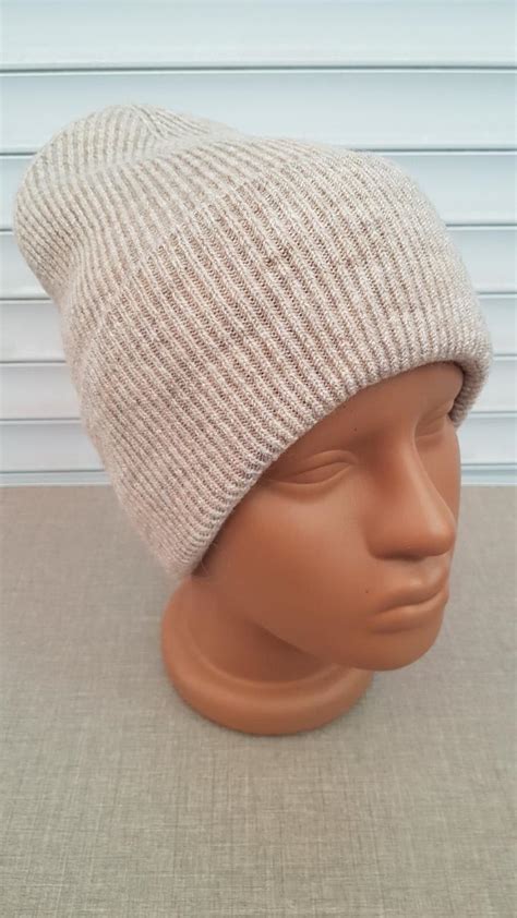 Шапка біні жіноча зимова сірий беж від продавця Nevidimka в інтернет магазині Rozetka