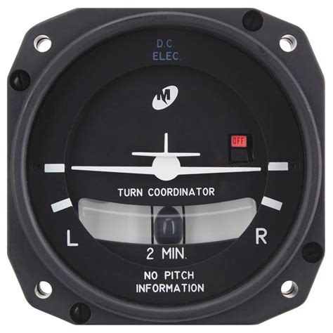 182565 Turn Coordinator 12 32v Unlit Adams Aviation