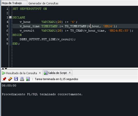Oracle PL SQL Why My Function Return NULL Value Instead Of A Value In HH MI SS Format