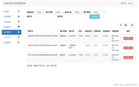 基于springboot的校园快递代取管理系统 csdn博客