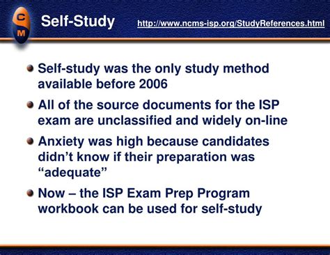 Ppt Ncms And The Industrial Security Professional Isp Certification Preparation Powerpoint