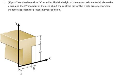 Video Solution Take The Dimension A As A 3 In Find The Height Of