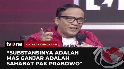 Ganjar Disebut Suka Nonton Film Porno, Immanuel: Tidak Untuk Mencela, Tapi Mengingatkan | tvOne ...