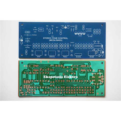 Jual Pcb Stereo Tone Control Mega Bass Shopee Indonesia