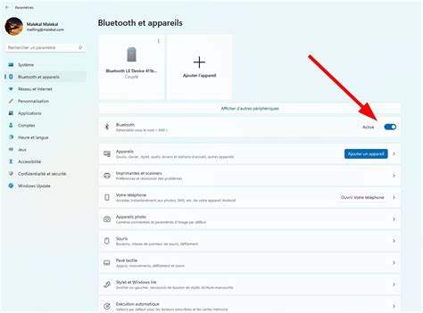 Comment Activer Le Bluetooth Sur Windows 11