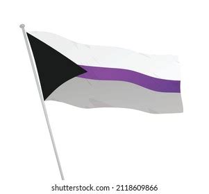 Demi Sexual Flag Vector Illustration Stock Vector Royalty Free Shutterstock