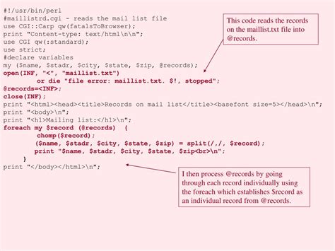 PPT Data Files Using Cgi Perl PowerPoint Presentation Free Download ID 3210356