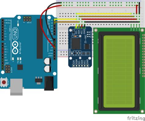 Using A X I C Character LCD Display With Arduino Uno Electronics Lab