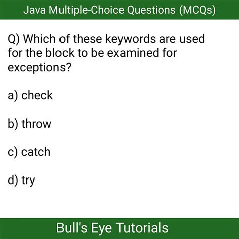 Java Mcq Questions And Answers Java Programming Mcq Java Interview