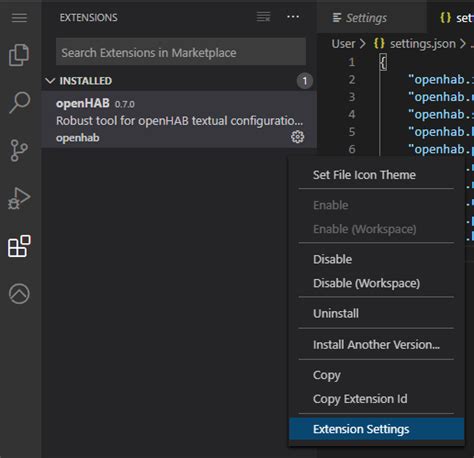 Tutorial Accessing VS Code Through A Browser VS Code OpenHAB Community