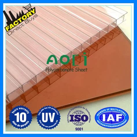 3mm 4x8 Feet Polycarbonate Hollow Sheet Polycarbonate Solid Sheet