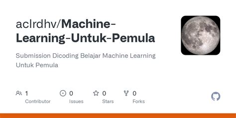 Github Aclrdhvmachine Learning Untuk Pemula Submission Dicoding