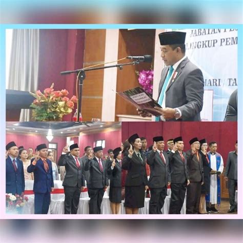 Bupati Hery Nabit Lantik 10 Pejabat Pimpinan Tinggi Pratama Lingkup