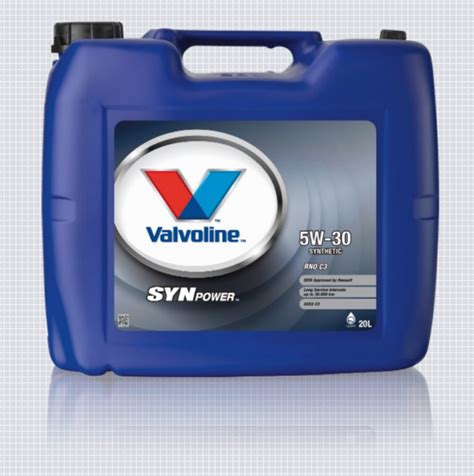 SYNPOWER RNO C3 5W30 motor oil 20L, Valvoline | Stokker- tools ...