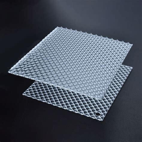 Prismatic Light Diffuser Sheet Factory Kunxin