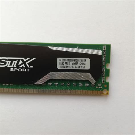 Игровая оперативная память Crucial Ballistix Sport DDR3 8Gb 1600MHz ...