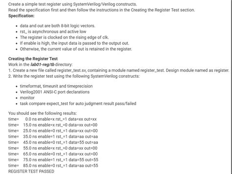 Behavior Of D Flip Flop Systemverilog Verification Academy