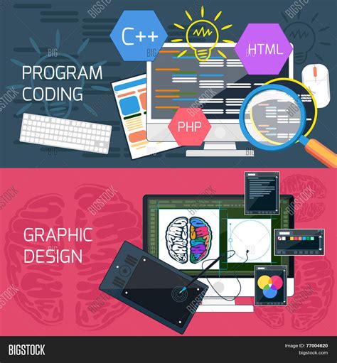 program coding vector and photo free trial bigstock
