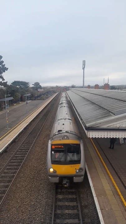 Class 168 Chalton Railways Arriving At Bicester North Railway