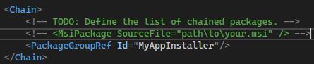 How To Add Custom Prerequisite To Your Project Using WiX Toolset