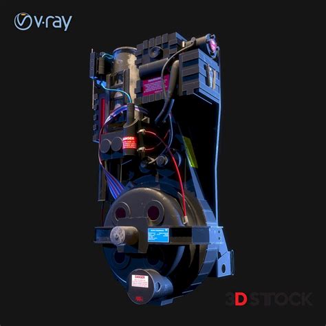 Proton Pack Ghostbusters 3d Stock 3d Models For Professionals