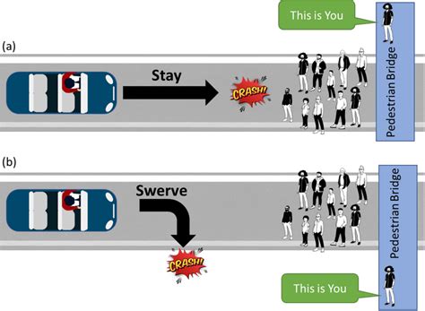 visual explanation of the scenario presented to the participants of