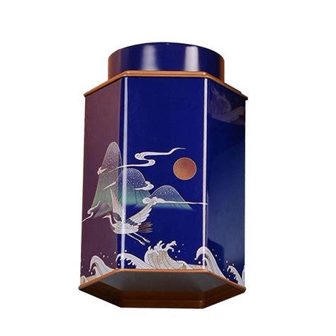 Tea Tin Canisters Empty Tin Box Coffee Tin Herb Jar Tinplate Material 8 Types Fruugo Uk