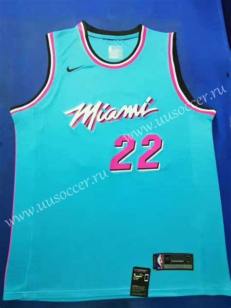 2019 2020city versiob nba miami heat light blue 22 jersey miami heat