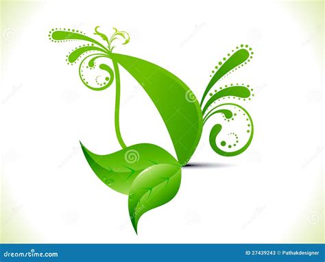 Abstract Leaf Concept Stock Vector Illustration Of Paper 27439243