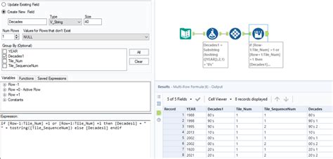 Solved Creating A Decades Column Alteryx Community