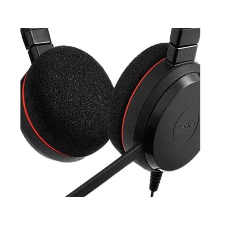 Jabra Evolve 20 MS Duo PC Headset Telephony At Ebuyer