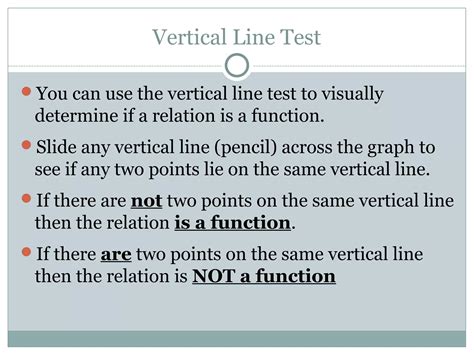 To Determine If A Relation Is A Function PPT