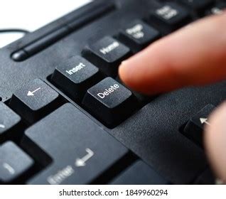 571 Finger Pressing Delete Button Images Stock Photos Vectors Shutterstock