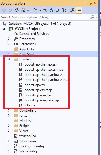 Creating Your First Aspnet Mvc 5 Project And Understanding Its Folder