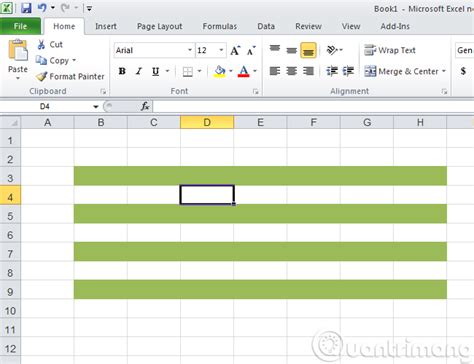 Basic Steps To Color Alternating Lines In Microsoft Excel