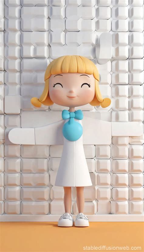 Convex Rounded Rectangular Wall Front View Stable Diffusion Online