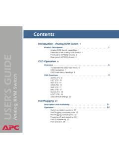 KVM Switch Users Guide APC USA Kvm Switch User S Guide Apc Usa Pdf PDF4PRO