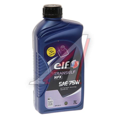 223519 Масло трансмиссионное TRANSELF NFX 75W синт.GL-4 1л ELF - 223519 ...