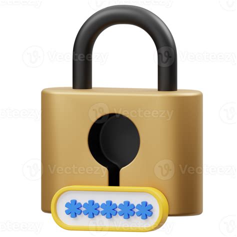 Password Code 3d Illustration 56573187 Png