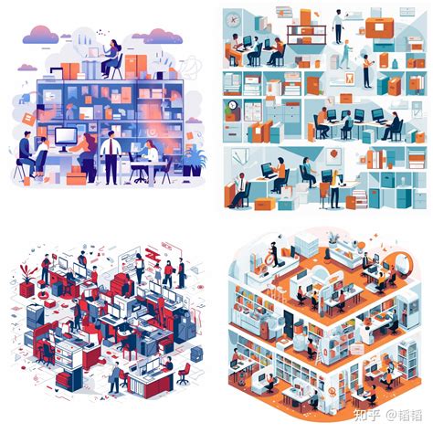 Chatgpt Midjourney 如何精准出ux企业插画 知乎