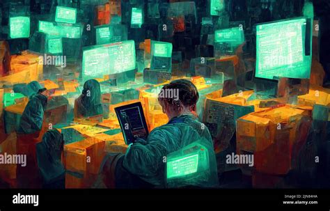 Data Mining Conceptual Illustration Stock Photo Alamy