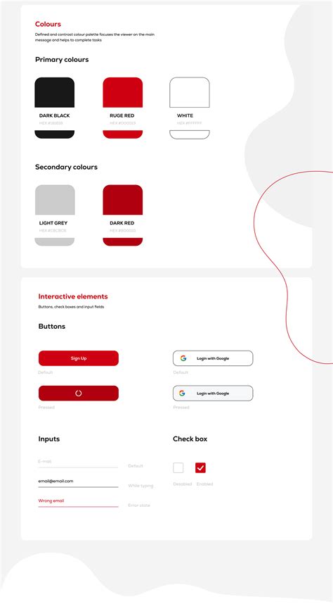 Login UI Design On Behance