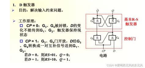 使用与非门构建rs型触发器、d型触发器及维持阻塞d触发器 csdn博客