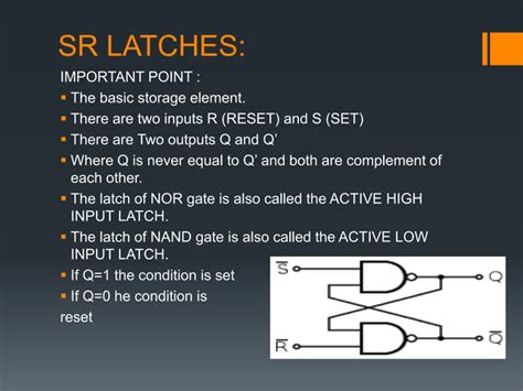 Latches And Flip Flop Pptx Programming Languages Computing