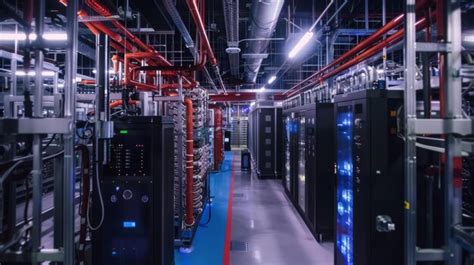 Next Generation Quantum Computing Facility Premium Ai Generated Image