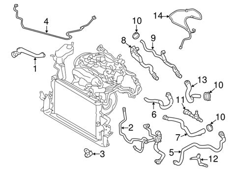 8641078 Hvac Heater Hose 2015 2018 Volvo