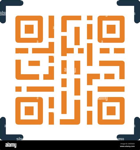 Qr Code Coding Icon Vector Eps File Perfect Use For Print Media