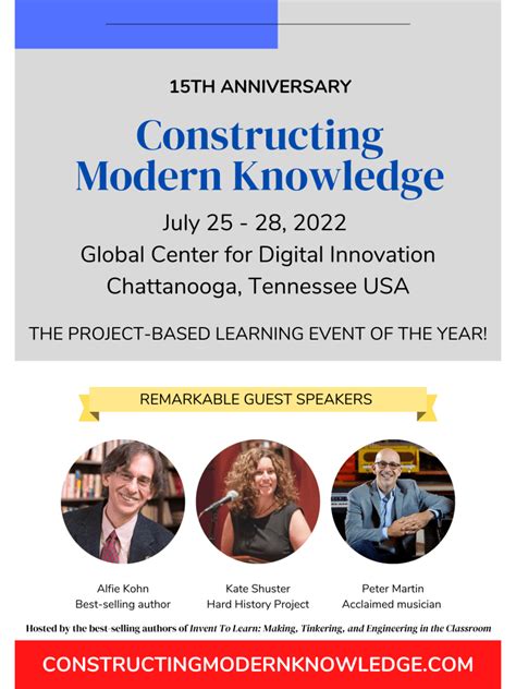 Download The Constructing Modern Knowledge 2022 Brochure And Posters