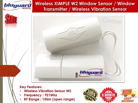 bluguard wireless alarm system ximple w2 window sensor window