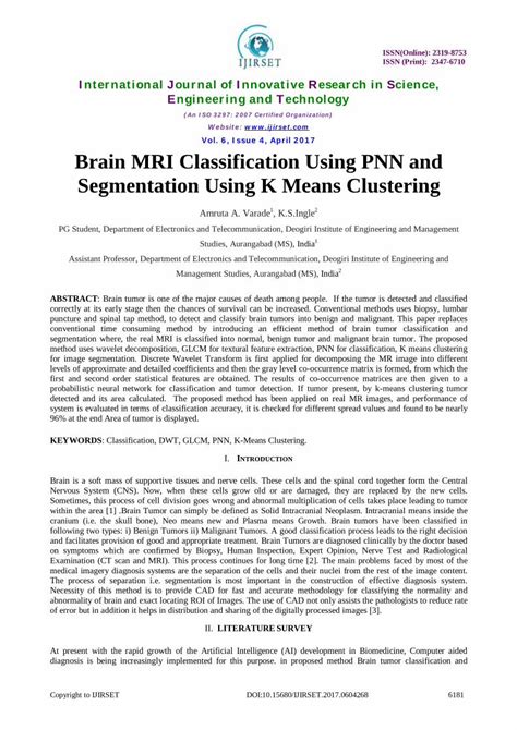 pdf vol 6 issue 4 april 2017 brain mri classification using